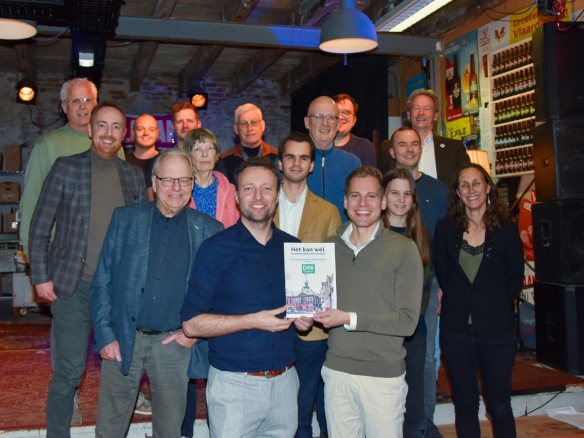 Koen Kegel opnieuw lijsttrekker D66, slechts drie vrouwen op lijst - Vlaardingen24