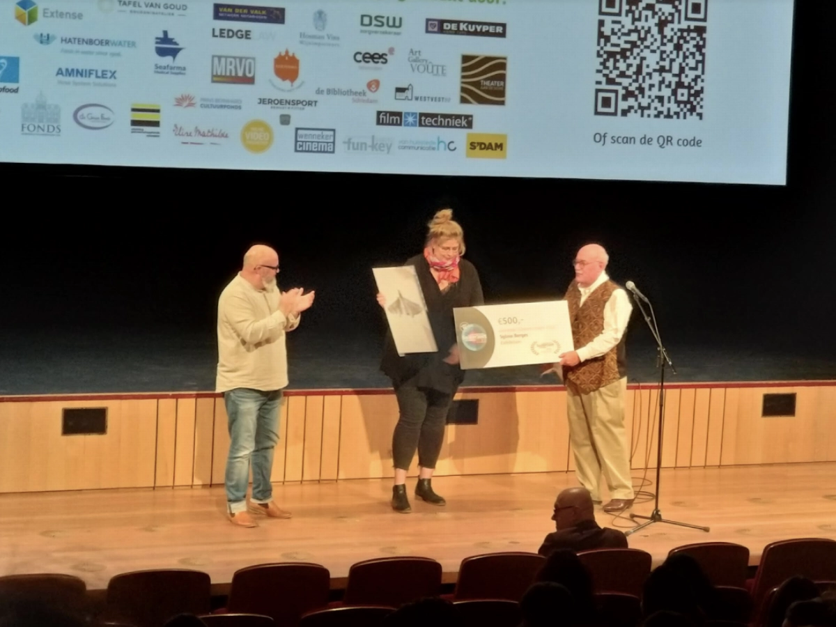 Zilveren Traan naar Sylvia Borges - Schiedam24