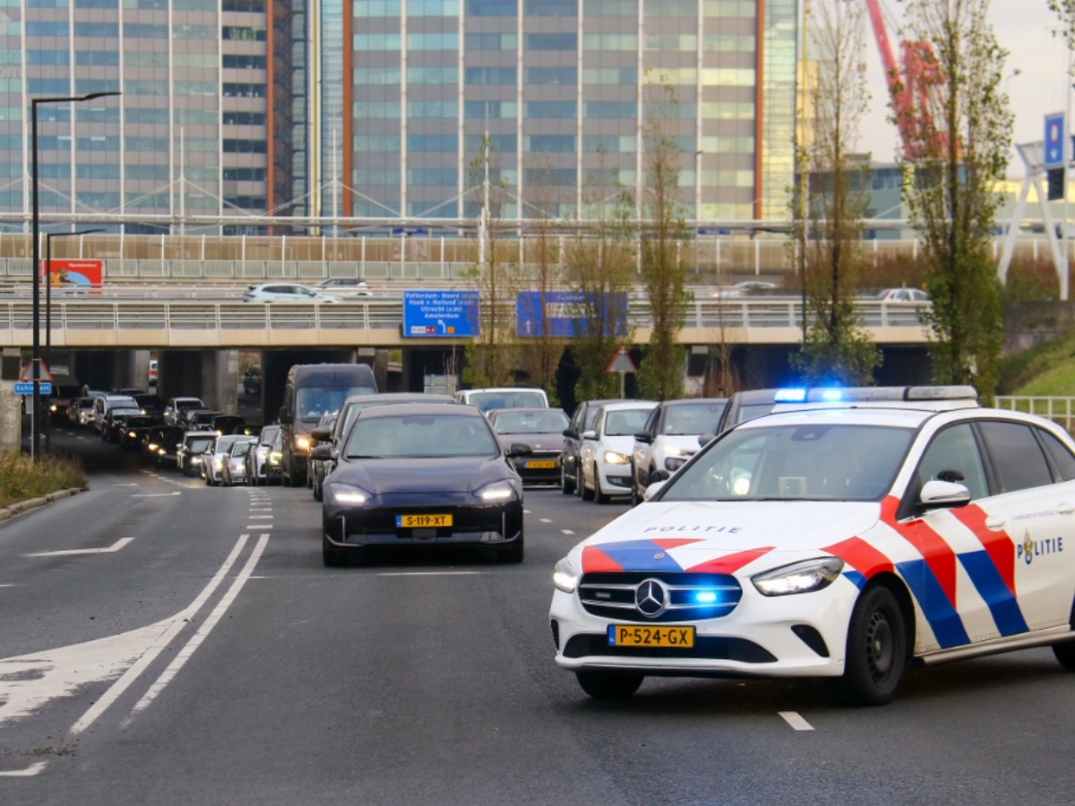 Opnieuw stremming na forse aanrijding bij Vijfsluizen - Schiedam24