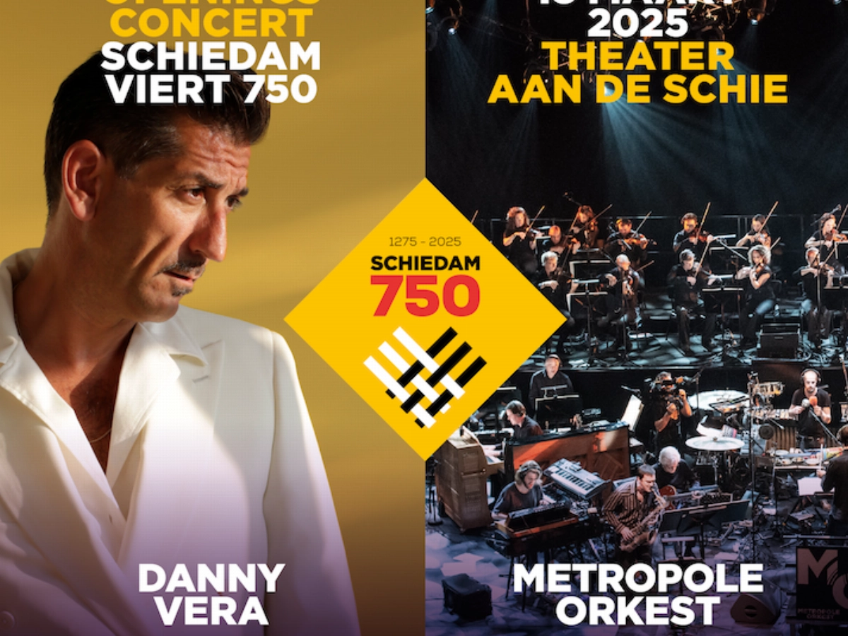 Danny Vera en Metropole Orkest openen Schiedam viert 750 - Schiedam24