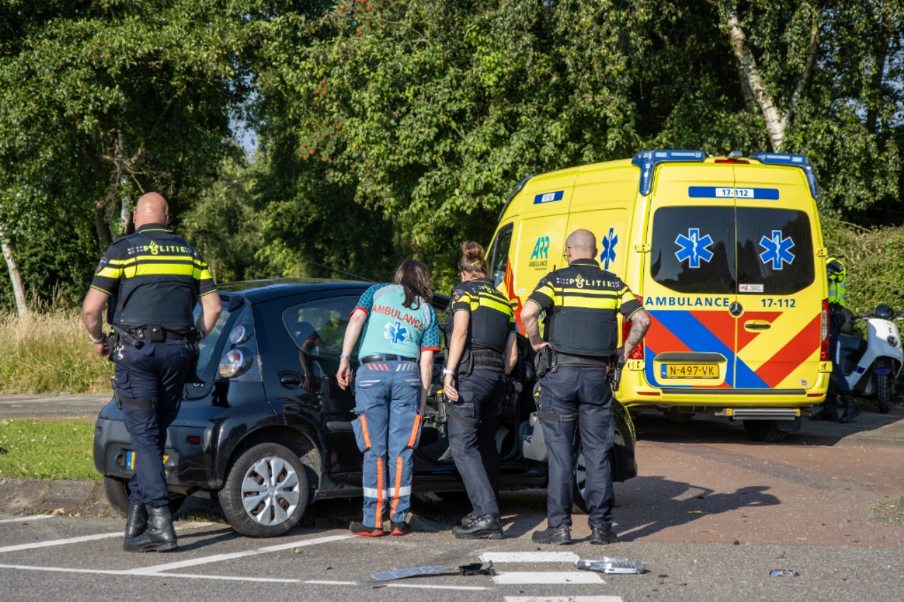 Aanrijding op druk kruispunt maar wie had nu groen? - Vlaardingen24