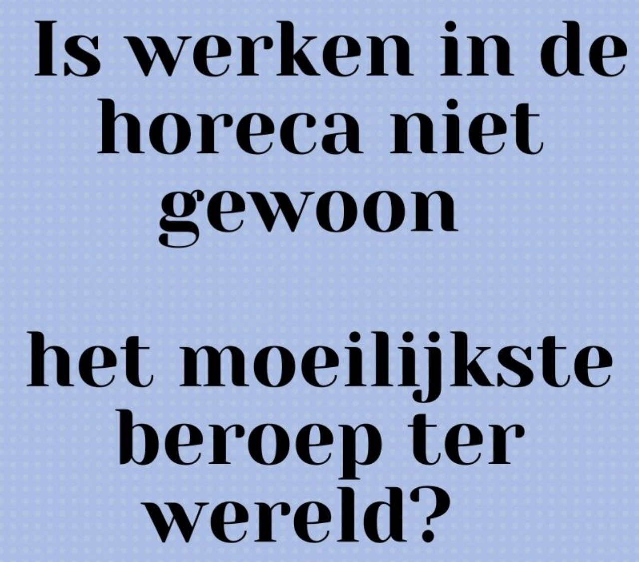 Dirk Overbeeke: 'Wees een beetje lief voor de horeca' - Vlaardingen24